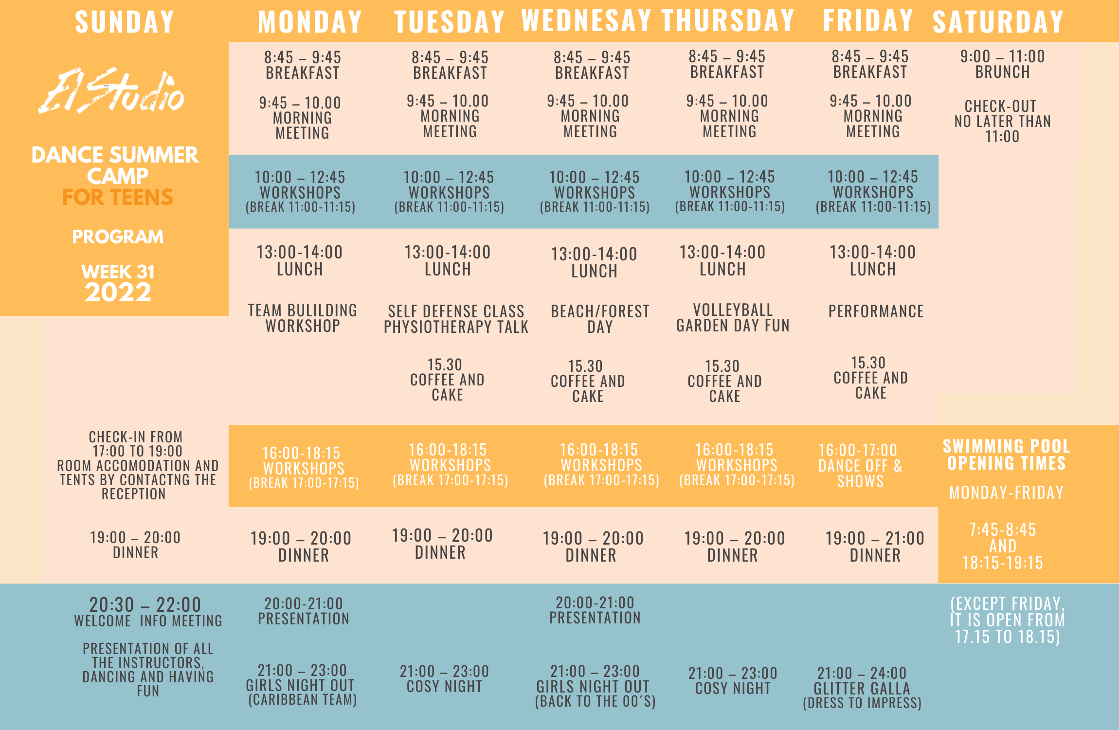 Program Teens | ElStudio.dk